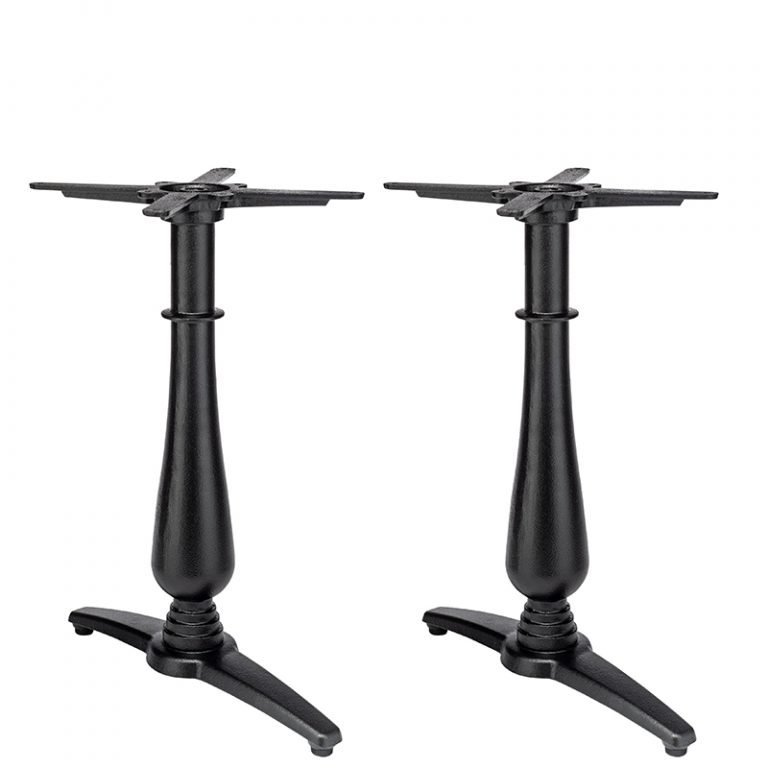 Southwold Twin Cast Iron Table Base - Nobis Restaurant Furniture