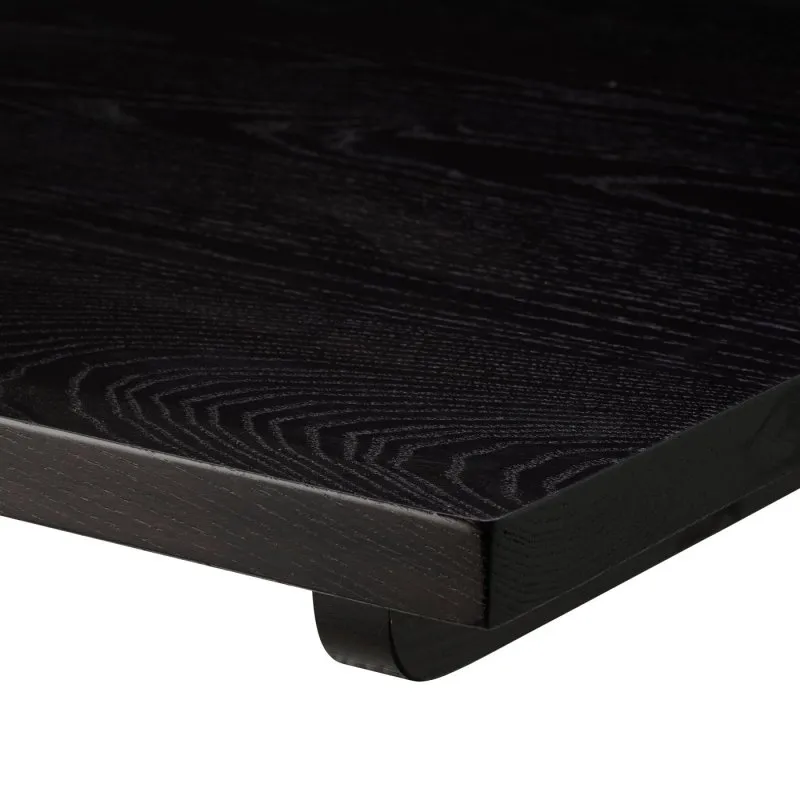 Solid Ash Table Top - Wenge Finish - Nobis Restaurant Furniture