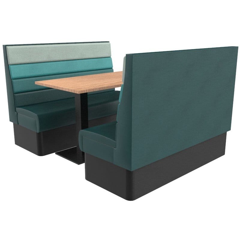 Tucson Texas High Back - Complete Straight Booth Set - Various Widths ...