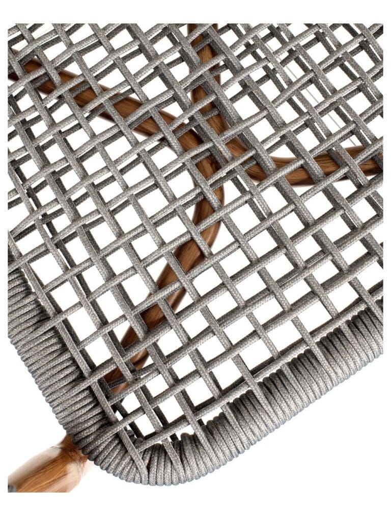 Madrid Rope Weave Outdoor Side Chair Nobis Restaurant Furniture