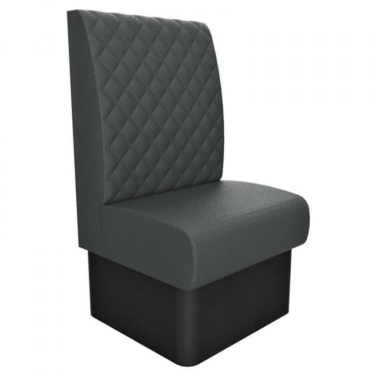 Tucson Quilted High Back - Straight Booth Seat - 600mm Wide - Nobis ...