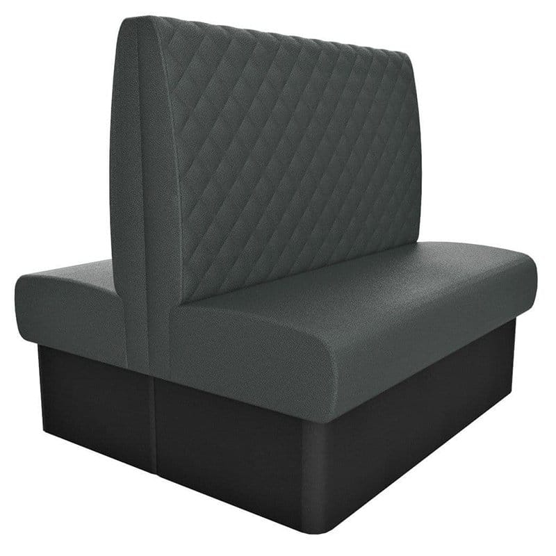 Tucson Quilted High Back - Back to Back Booth Seat - 1200mm Wide ...