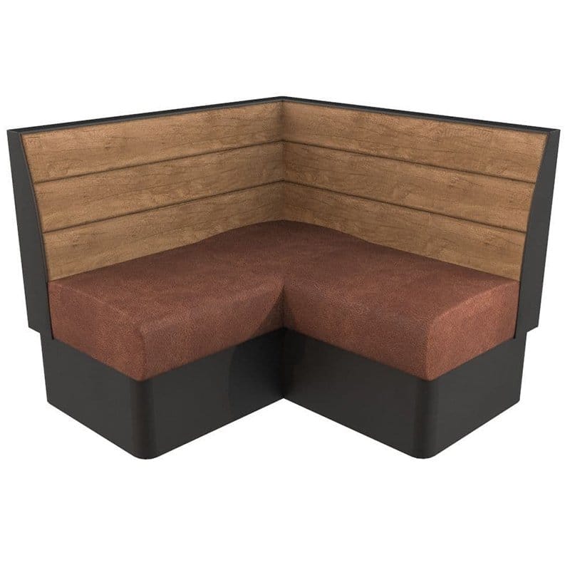 Tucson Plank Standard Height - Corner Booth Seat - 700mm x 700mm ...
