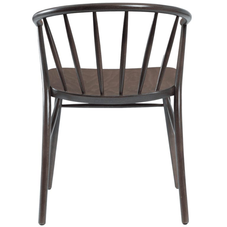 Astrid Scandi Style Spindle Back Arm Chair - Nobis Restaurant Furniture