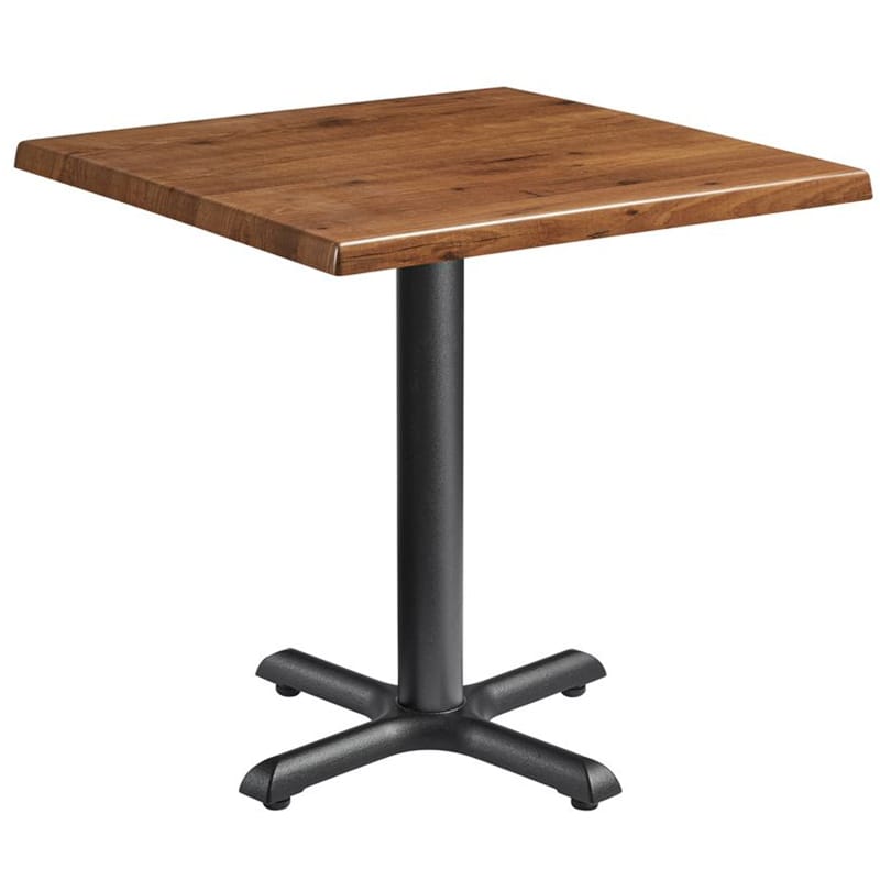 Enduratop Self-Levelling Square Dining Table – Natural Wood - Two Sizes ...