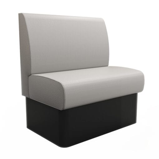 Tucson Fluted Standard Height - Straight Booth Seat - Custom Width ...