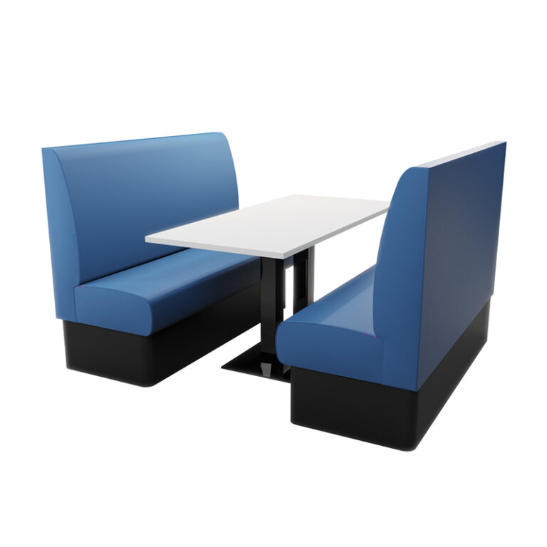 Tucson Plain High Back Booth Seating – Nobis Restaurant Furniture
