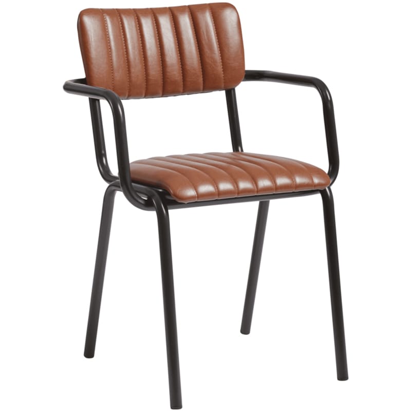 Harlow Vintage Stacking Arm Chair - Nobis Restaurant Furniture