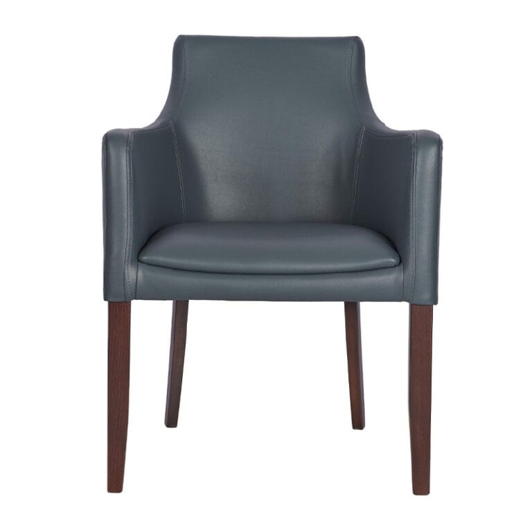 Chester Faux Leather Arm Chair - Nobis Restaurant Furniture